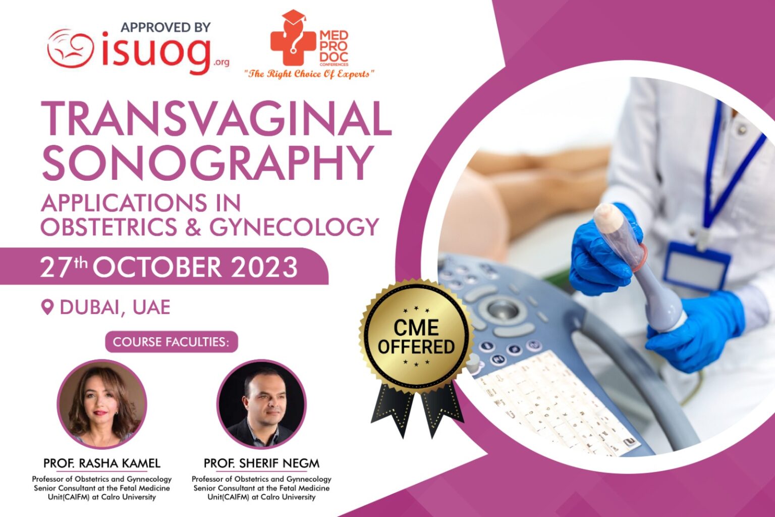 Transvaginal Sonography Course | MedProdoc Conference